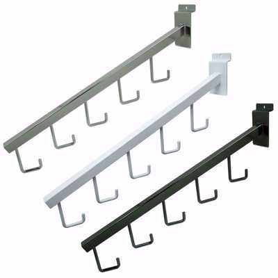Only Hangers 5 Hook Slatwall Waterfall Pack of 3 – ONLYHANGERS.COM INC.