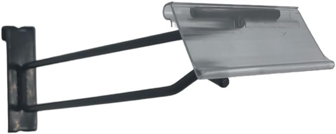 Gridwall Black Scanner Hooks with Clear Price/Label Holder -6 ...
