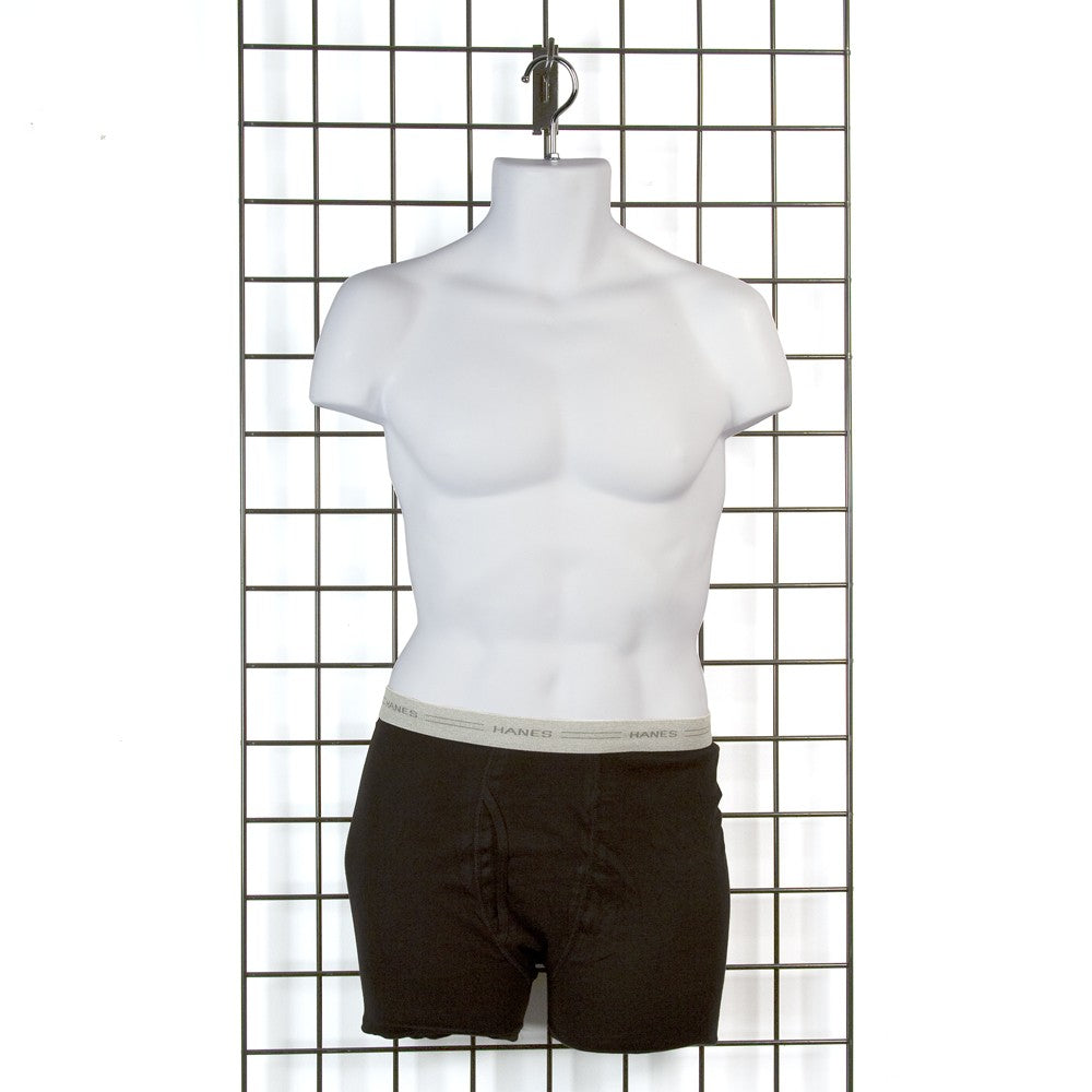 Male Hanging Torso Form (White) | Product & Reviews - Only Hangers ...